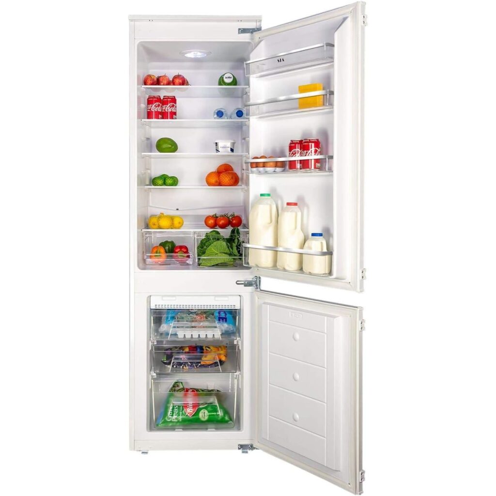 White Under Counter Fridge And Freezer Twin Pack - SIA RFU101-RFU103 ...