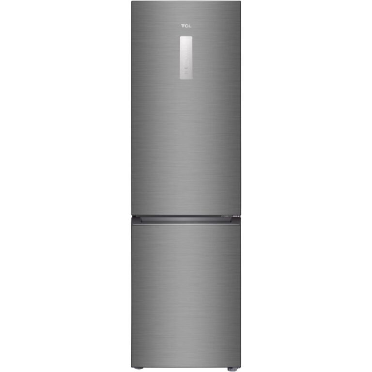 277L No Frost Freestanding Fridge Freezer, Galaxy Inox - TCL ...